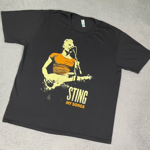 American Vintage | Shirts | Sting My Songs Concert Tshirt | Poshmark
